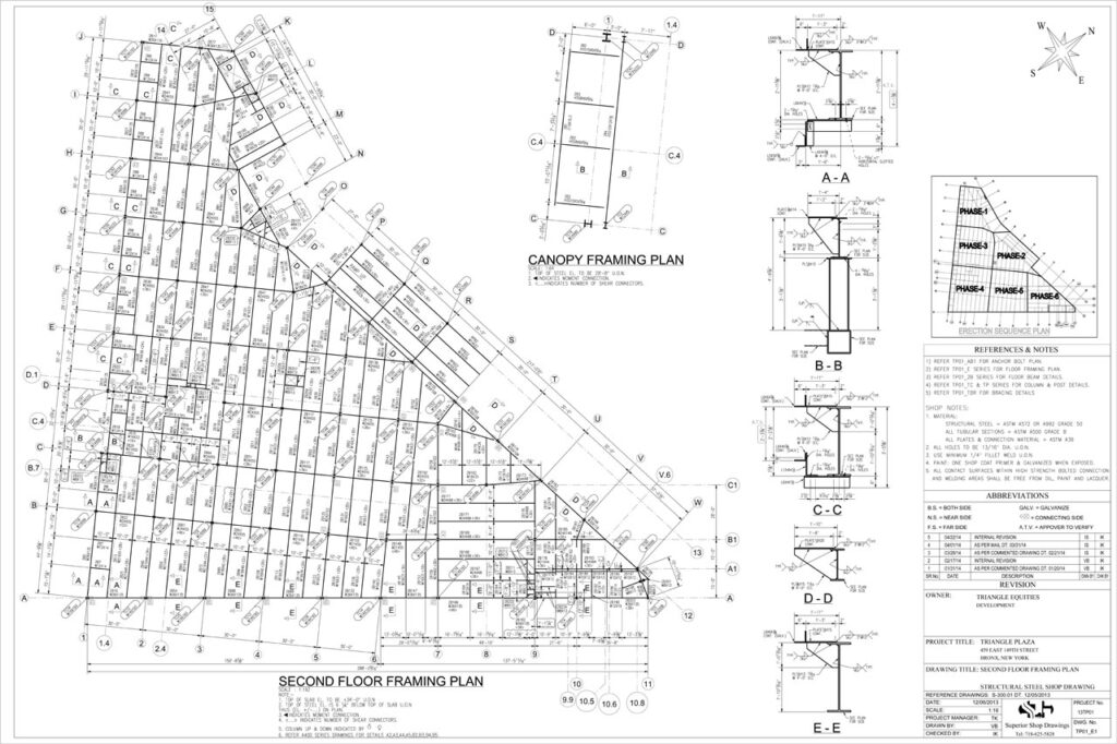 Structural Design of Steel and Concrete New York | Shop Drawing Engineer